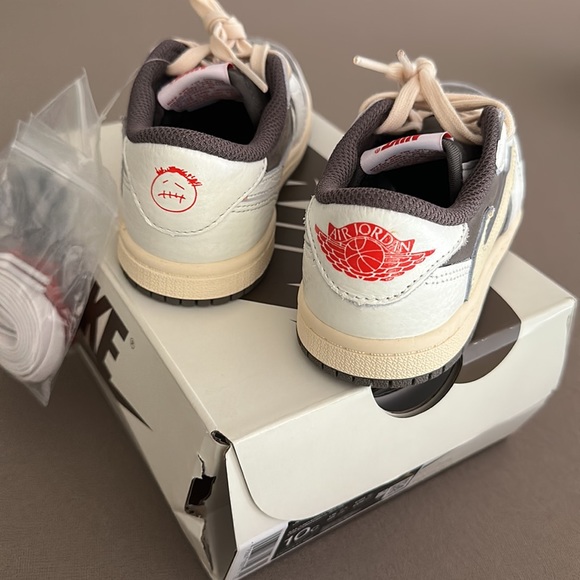Nike | Shoes | Travis Scott X Nike Td Air Jordan Low Reverse Mochasail ...